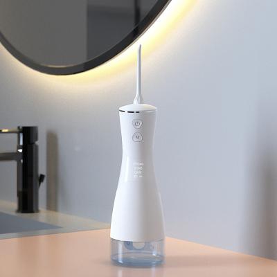China Rechargeable Oral Irrigator Portable Tooth Cleaning Water Flosser 350ml for sale