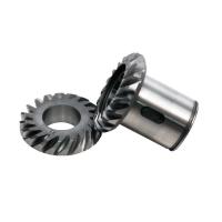 China Customized Steel Spiral Bevel Pinion Gear with Gleason Type Tooth Profile for Machine Tools for sale
