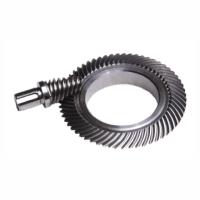 China Flexible Complex Meshing Spiral Gear 90 Degree Power Transmission Gear Hypoid Gear Set for sale