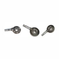 China Cylindrical Angle 90 Degree Spiral Bevel Gear Shaft High Performance for sale