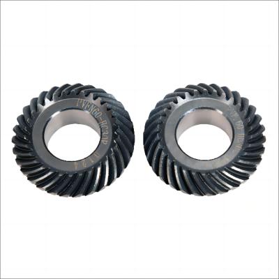 China Planetary Reducer Gear 90 Degree Spiral Gear 20CrMnTi for sale