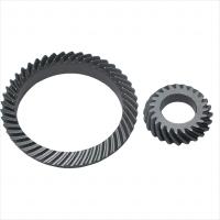 China 28 Tooth 90 Degree Spiral Bevel Gear Load Heavy Pinion Crown Gear For Aviation for sale