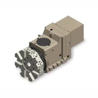 China Driven Turret CNC Machine Gears Servo Vertical Horizontal Electric Turret Powered for sale