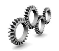 China Transmission Straight Low Noise Spur Gear For Automated Manufacturing for sale