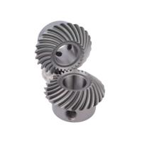 China 20CrMnTi Bevel Gear Reduction Gear Hobbing Machining Gear for sale