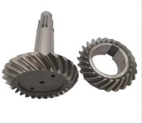 China 20CrMnTi Spiral Bevel Gear Carburizing And Quenching Ground Helical Gear for sale
