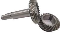 China 20CrMnTi Spiral Bevel Gear Carburizing And Quenching Ground Helical Gear for sale