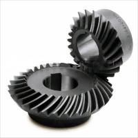 China Spiral Bevel Gear Set 6-axis Industrial Precision Transmission Gear 18CrNiMo7-6 for sale