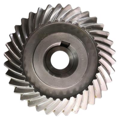 China Spiral Bevel Gear Metallurgical Reducer Mechanical Transmission Gear for sale