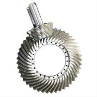 China Hypoid Gear Set Bevel Gear Pinion Shaft High Power And High Torque for sale