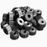 China 3M Gear Industrial Gear Spur Gear  10 Teeth 11 Teeth  61 Teeth Thickness 20 for sale