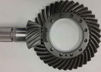 China Forged Hypoid Gear Alloy Steel Pinion Helical Tooth Mini Bevel Gear for sale