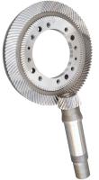 China Gleason Type Tooth Profile Tempering Bevel Gear Set for Power Transmission Systems for sale