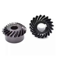 China 1.5 Module Crown Wheel And Pinion Steel Hardened Spiral Bevel Gear For Bike for sale