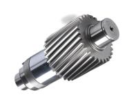 China Small Module Gear Shaft with Normalizing Tempering Heat Treatment and Gleason Type Tooth Profile for sale