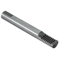 China Gearshifting Car Gear Shifter Shaft with Z 6 Teeth and Durable Steel Core for sale