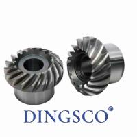 China Precision Helical Tooth Gear Hobbing Power Turret Grinding Gear with ISO 4-6 Grade Accuracy and Gleason Teeth Profile for sale