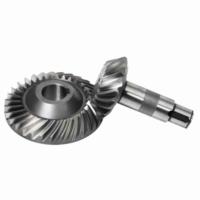 China Transmission Pinion Helical Bevel Grinding Gears High-Efficiency with Hardened Steel for sale