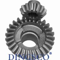 China Steel Transmission Gear With Zero Degree Helical Angle Custom Industrial Gears Drawing Number LD01/02 for sale