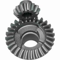 China Steel Transmission Gear With Zero Degree Helical Angle Custom Industrial Gears Drawing Number LD01/02 for sale