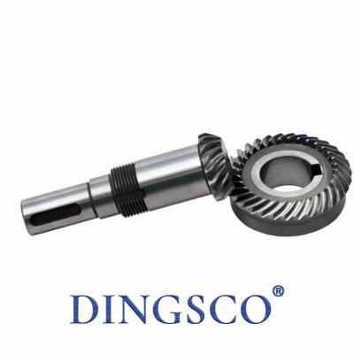China Precision Grinding Teeth Spiral Bevel Teeth High-Efficiency Transmission for Steel Products in ISO 4-6 Grade for sale