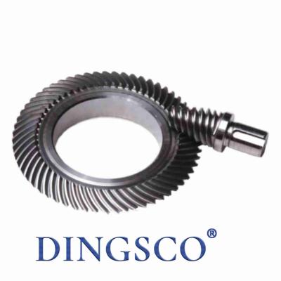 China ISO 4-6 Grade High Load Bearing Quasi-Hyperbolic Gear with Unique Meshing Characteristics and Gleason Teeth Profile for sale
