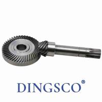 China Compact Common Hypoid Gear with Spiral Steel and Engagement Structure for sale
