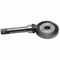 China Compact Common Hypoid Gear with Spiral Steel and Engagement Structure for sale