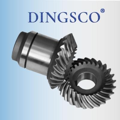 China 90° Spiral Conical Gear with Progressive Meshing for Reducing Impact and High Load Capacity in Industrial Reducers for sale