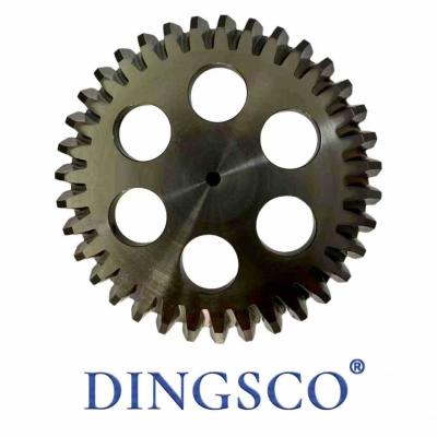 China High-Precision ISO 4-6 Grade Steel Robot Spiral Gear with Gleason Teeth Profile for Smooth Transmission for sale
