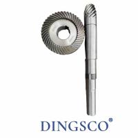 China High-Precision Transmission Orthogonal Grinding Gear with ISO 4-6 Grade Accuracy and Steel Material for Extra Long Integral Shaft Gear for sale