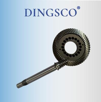China High Precision Robotic Hypoid Gear Pair with AGMA Class 5 and DIN 6 Precision for Over 95% Transmission Efficiency for sale