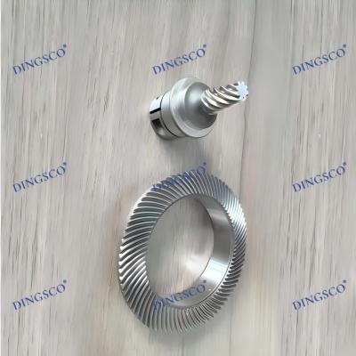 China Orthogonal 10:1 Ratio Gear with 90° Intersecting Shaft Design and ISO 4-6 Grade Accuracy for Precision Reducers for sale