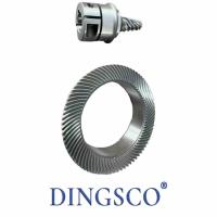 China High Precision Orthogonal 10-Speed Ratio Reduction Gear with ISO 4-6 Grade Accuracy and Spiral Shape for sale