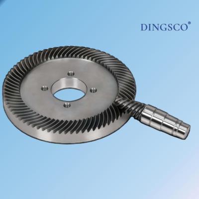 China High Reduction Ratio Hypoid Grinding Gear for Precision Industrial Gearboxes for sale