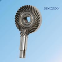 China Precision Spiral Bevel Gear Set With ISO 5-6 Gear Accuracy And Up To 96% Efficiency For Industrial Reducer Applications for sale