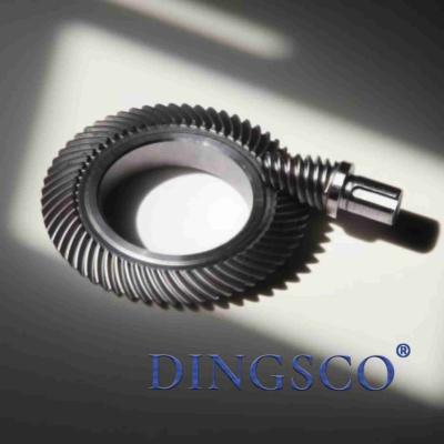 China High Reduction Ratio Hypoid Gear For Reduction Gear Technology Transmission Ratios Manufacturing for sale