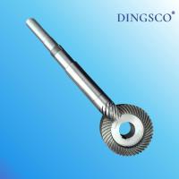 China Precision Ground Spiral Bevel Gear with ISO 4-6 Grade Accuracy and HRC 58-62 Hardness for 90° Intersecting Shaft Applications for sale