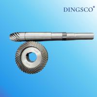 China High-Accuracy ISO 4-6 Grade Grinding Gear with Extra-Long Integral Shaft and HRC 58-62 Hardness for Industrial Drives for sale