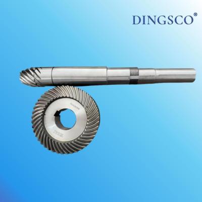 China High-Accuracy ISO 4-6 Grade Grinding Gear with Extra-Long Integral Shaft and HRC 58-62 Hardness for Industrial Drives for sale