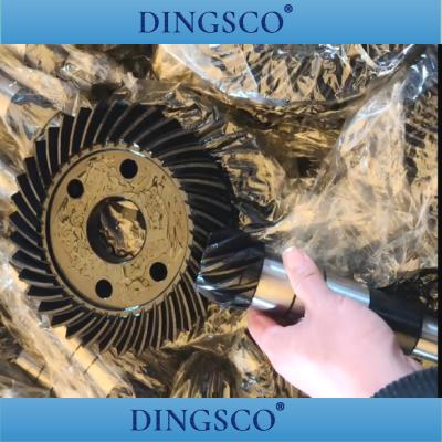 China High Precision Spiral Bevel Gear Set for Right Angle Industrial Drive Systems for sale