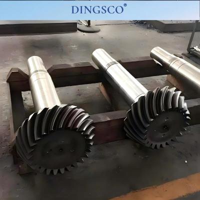 China High Strength Integral Spiral Bevel Gear Shaft for Industrial Reducer for sale
