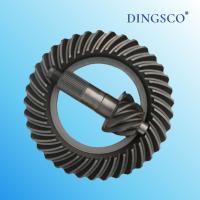 China High-Precision ISO 5-6 Grade Spiral Bevel Gear Set with High Load-Bearing Capacity and Carburized Quenched Treatment for sale
