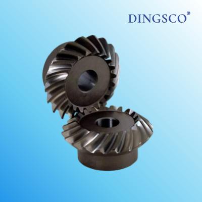 China 20CrMnTi Alloy Steel Spiral Bevel Gear Set with ISO 4-6 Grade Accuracy for Heavy-Duty Right-Angle Transmission for sale