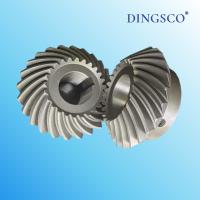 China Custom 1.5M 20T Spiral Bevel Gear in 20CrMnTi Alloy Steel with ISO 5-6 Grade Precision for Industrial Gearboxes for sale