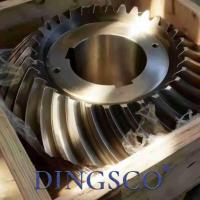 China High Precision Customized Curved Tooth Bevel Gear Manufacturing For Industrial Machinery Transmission for sale
