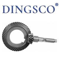 China Micro 80-Degree Angle Industrial Reducer Gear Set with ISO 5-6 Grade Custom Applications for sale