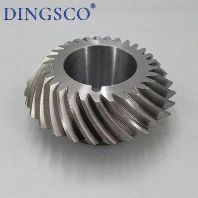 China Heavy-Duty Spiral Bevel Gear Set for High-Speed Industrial Transmission Fields for sale
