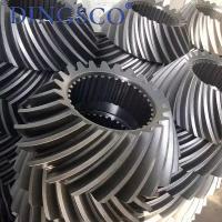 China Customized 20CrMnTi Spiral Bevel Gear Set for Industrial Machine Power Transmission for sale