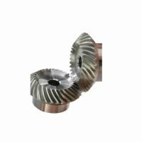 China Low Noise High Precision Gleason Spiral Bevel Gear Set for sale